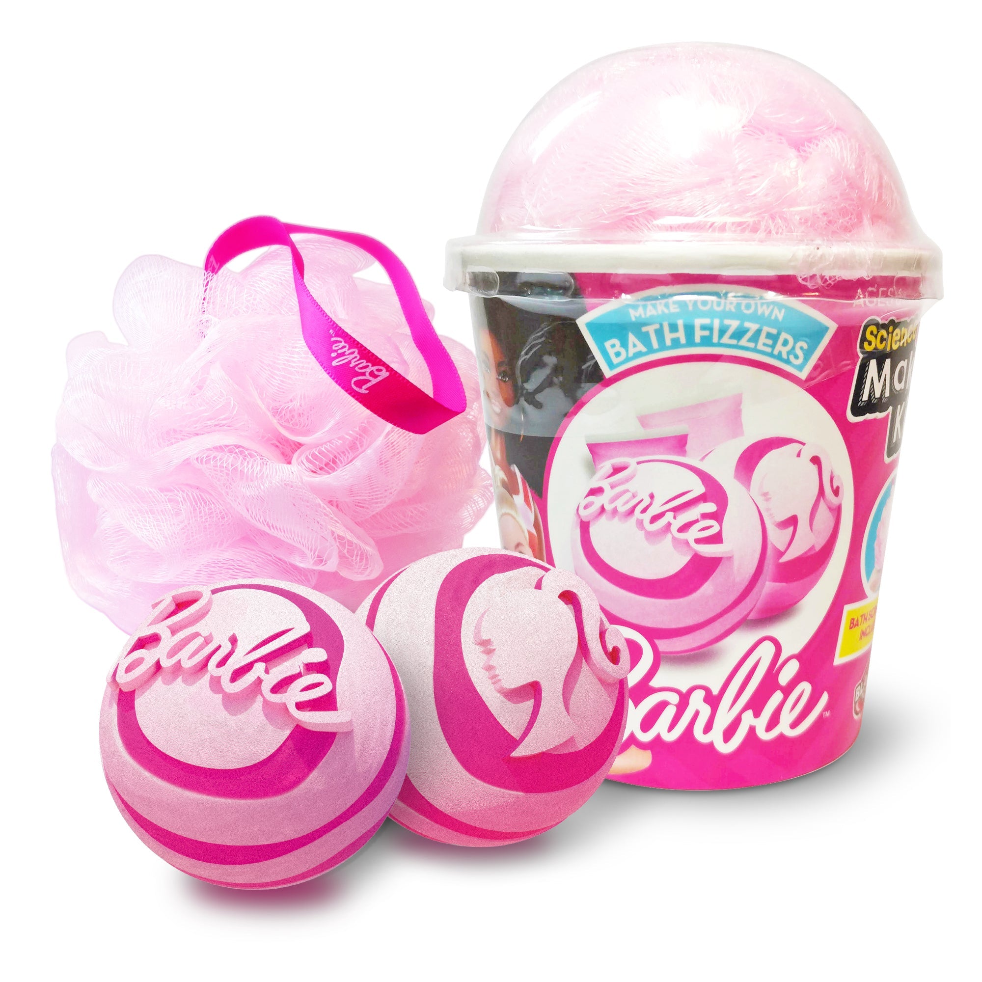 Barbie Maker Kitz - Make Your Own Bath Fizzers - DAMAGED BOX